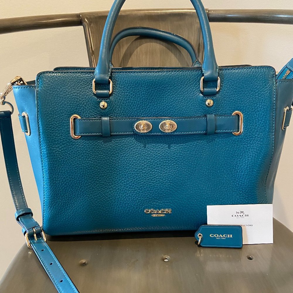 Coach Blake Carryall- Teal! - Gem